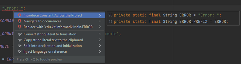 Inspection Profile – Programmieren-Wiki